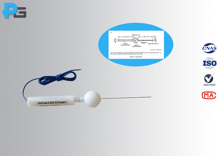 การตรวจสอบสายไฟหุ้มฉนวนผลิตภัณฑ์ Finger Probe PG-TPD รับประกันหนึ่งปี