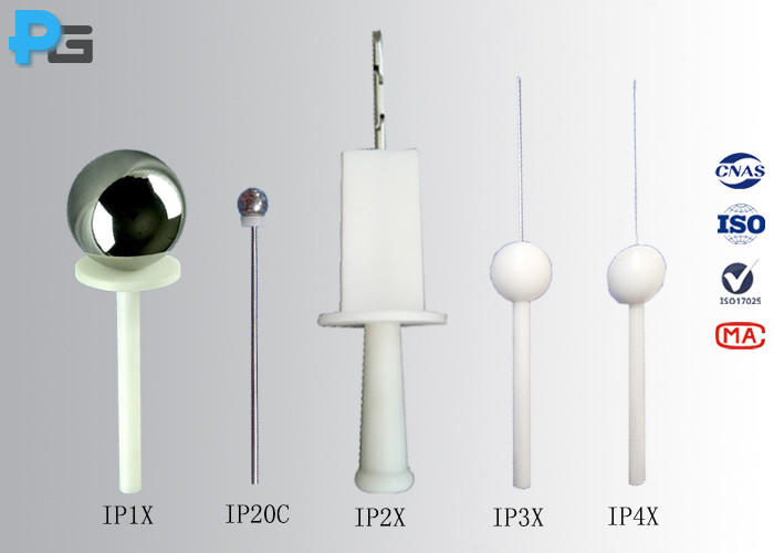 Finger Probe อุปกรณ์ทดสอบ IP สภาพใหม่ IEC60529 IP1X IP2X IP3X IP4X